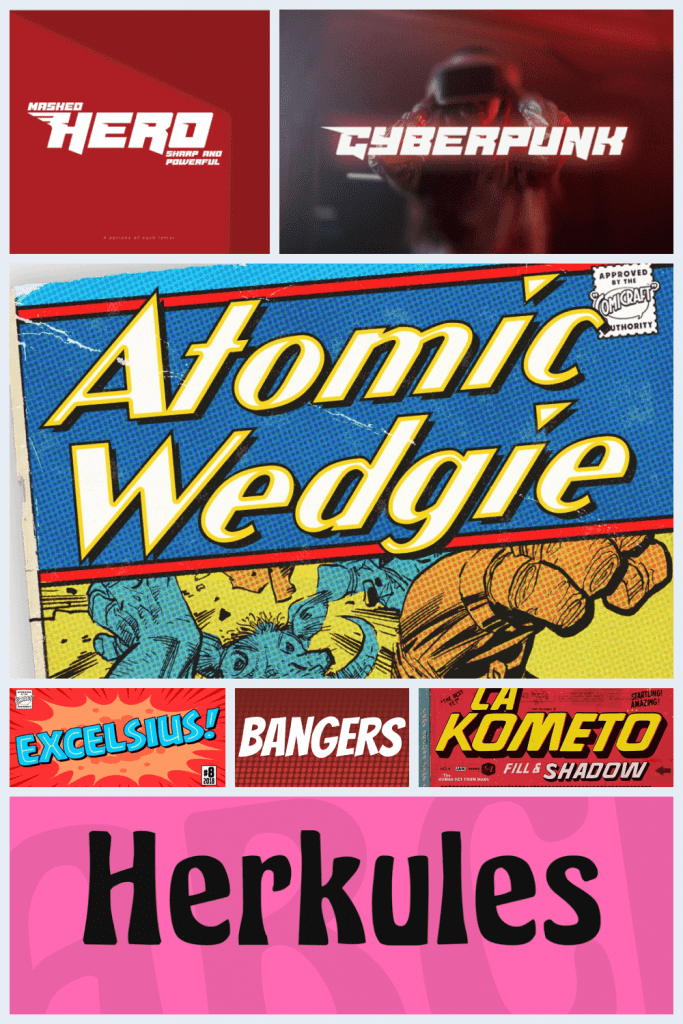 10+ Best Superhero Fonts in 2021: Free and Premium Options