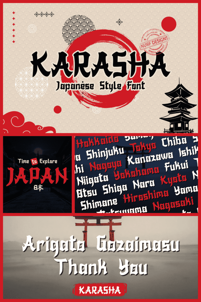 10+ Best Japan Style Fonts for 2021: Free and Premium