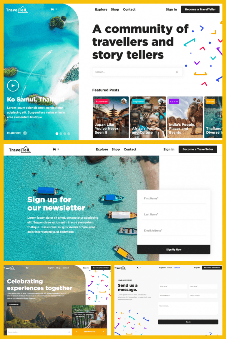 10+ Best Travel Blog Templates for 2021: Free and Premium