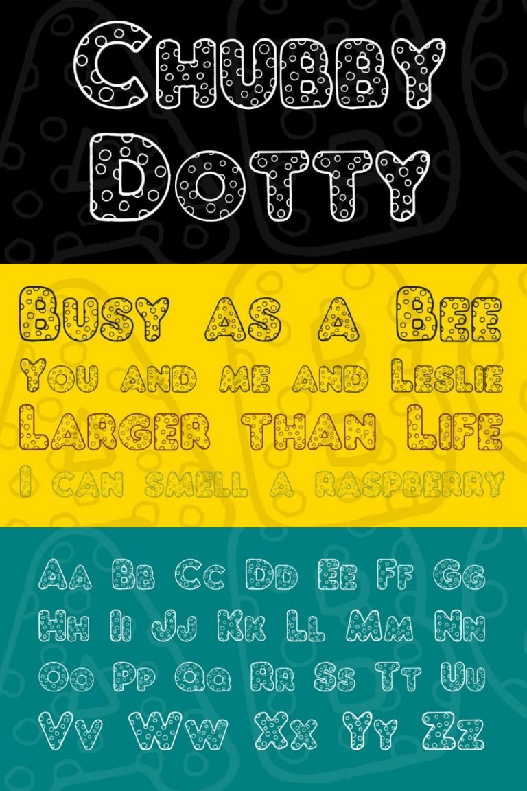 16 Best Polka Dots Fonts in 2023: Free and Premium - MasterBundles
