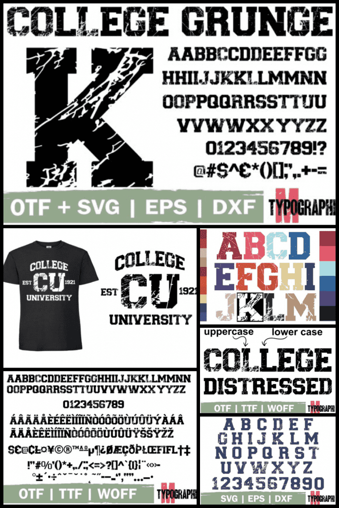 10+ Best College Block Fonts in 2021:Free and Premium - Master Bundles