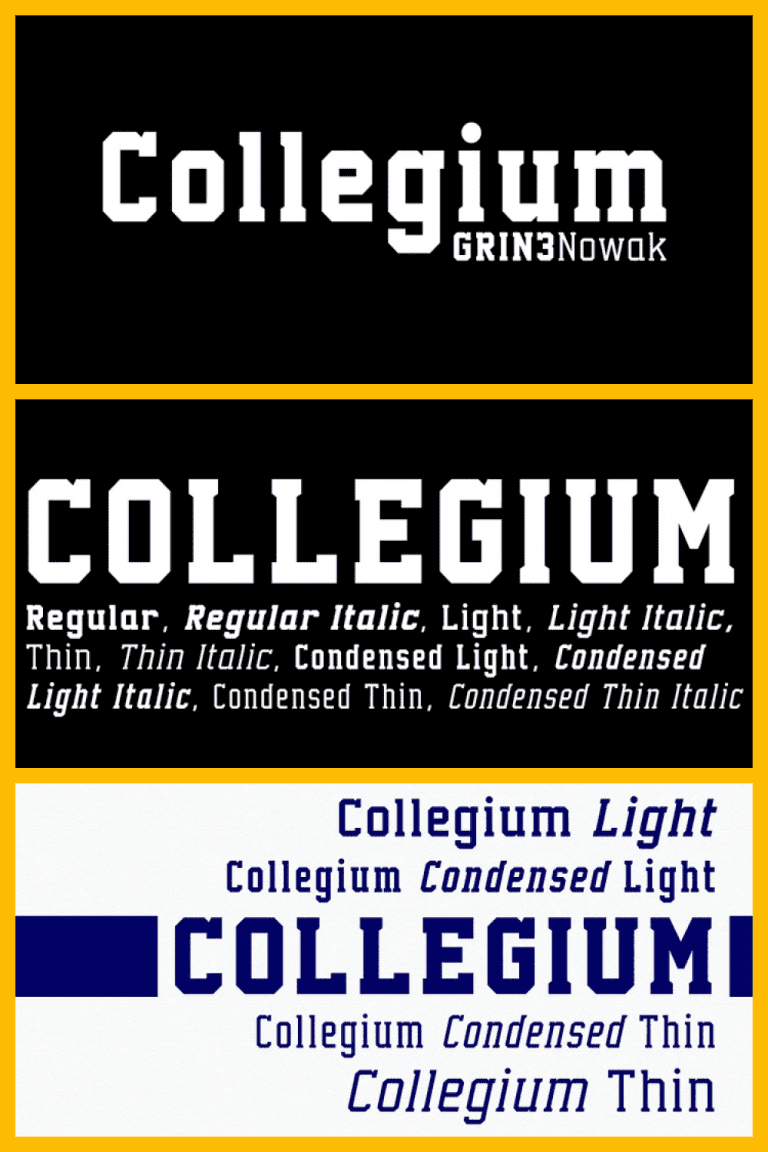 10+ Best College Block Fonts in 2021:Free and Premium - Master Bundles