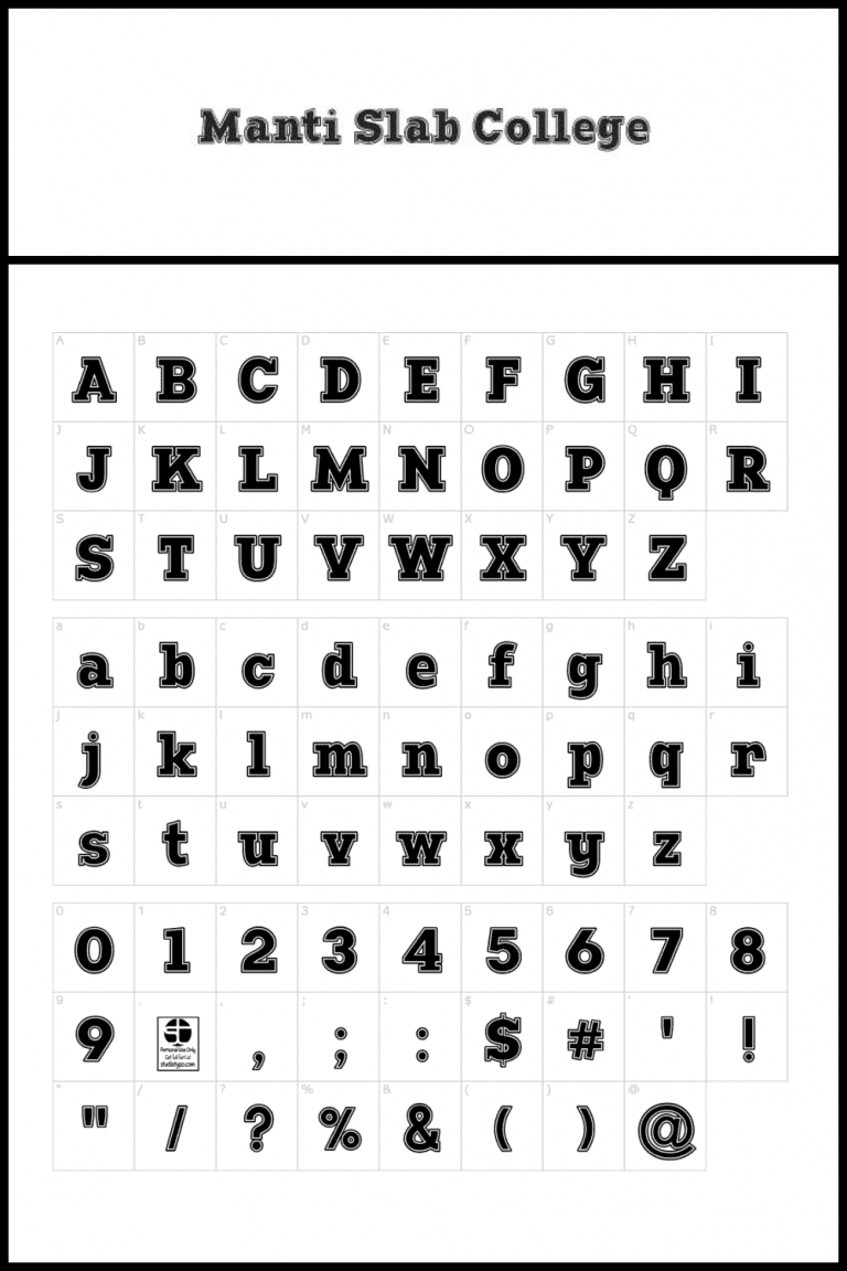 10+ Best College Block Fonts in 2021:Free and Premium - Master Bundles