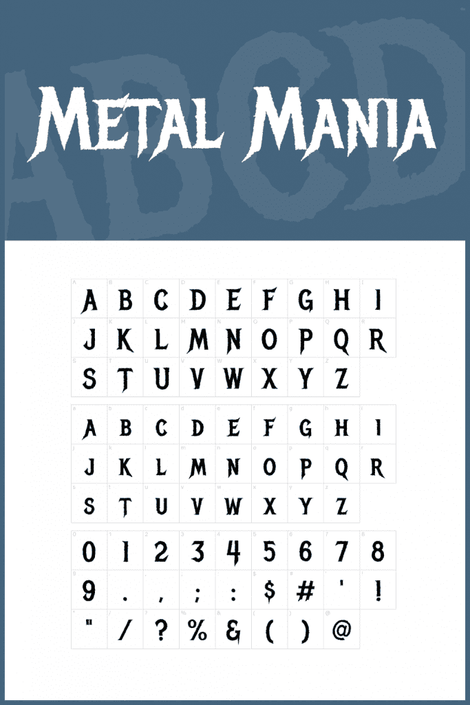 10+ Best Metal Band Fonts in 2021: Free and Premium - Master Bundles