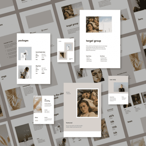 KARA - A4 Google Slides Template – MasterBundles