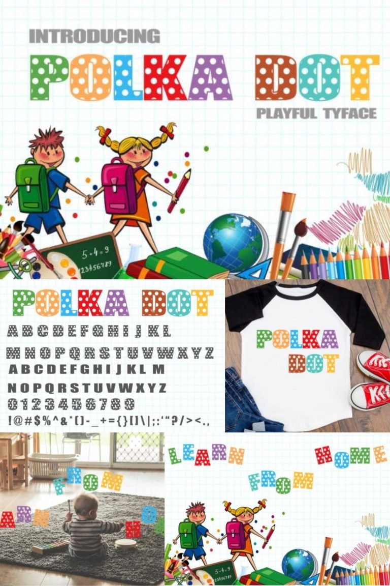 16 Best Polka Dots Fonts in 2023: Free and Premium - MasterBundles