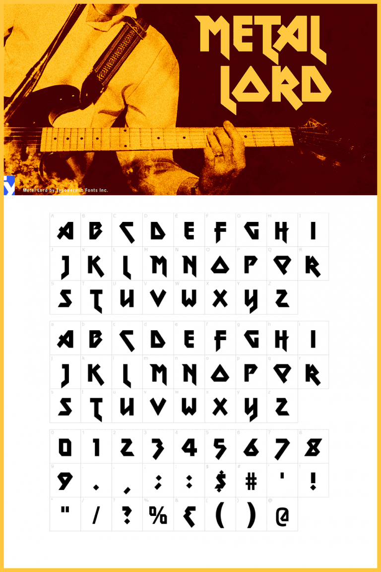 10+ Best Metal Band Fonts in 2021: Free and Premium - Master Bundles
