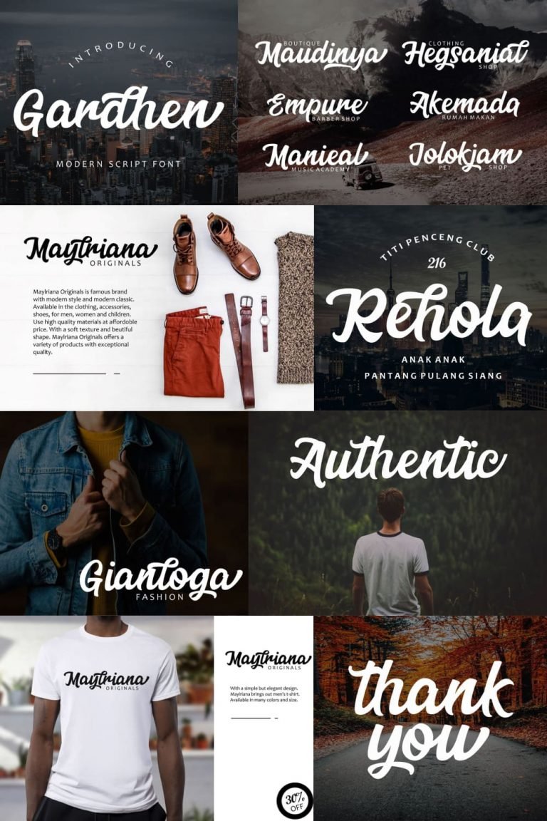 50 Rustic Fonts Collection 2021 | Best Rustic Fonts