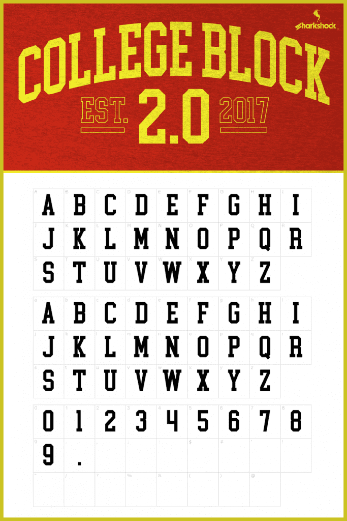 10+ Best College Block Fonts in 2021:Free and Premium - Master Bundles