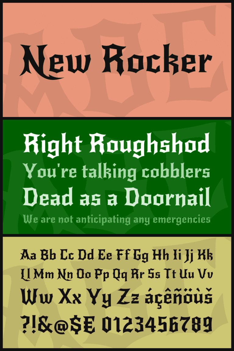 10+ Best Metal Band Fonts in 2021: Free and Premium - Master Bundles