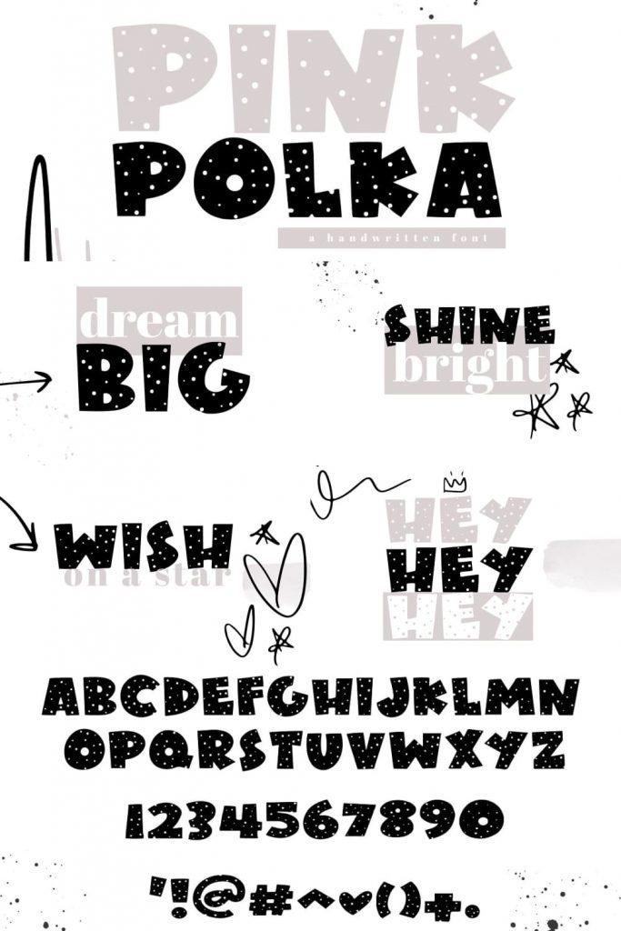 16 Best Polka Dots Fonts in 2023: Free and Premium - MasterBundles
