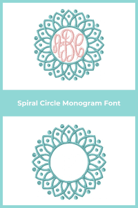10+ Best Circle Monogram Fonts in 2021: Free and Premium | MasterBundles