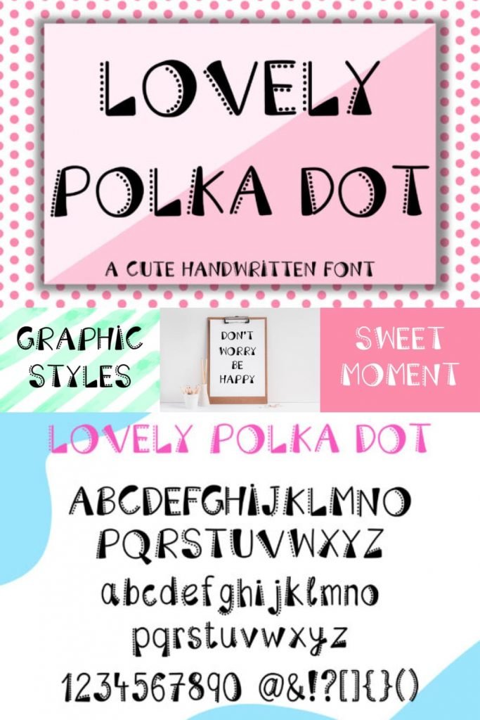 16 Best Polka Dots Fonts in 2023: Free and Premium - MasterBundles