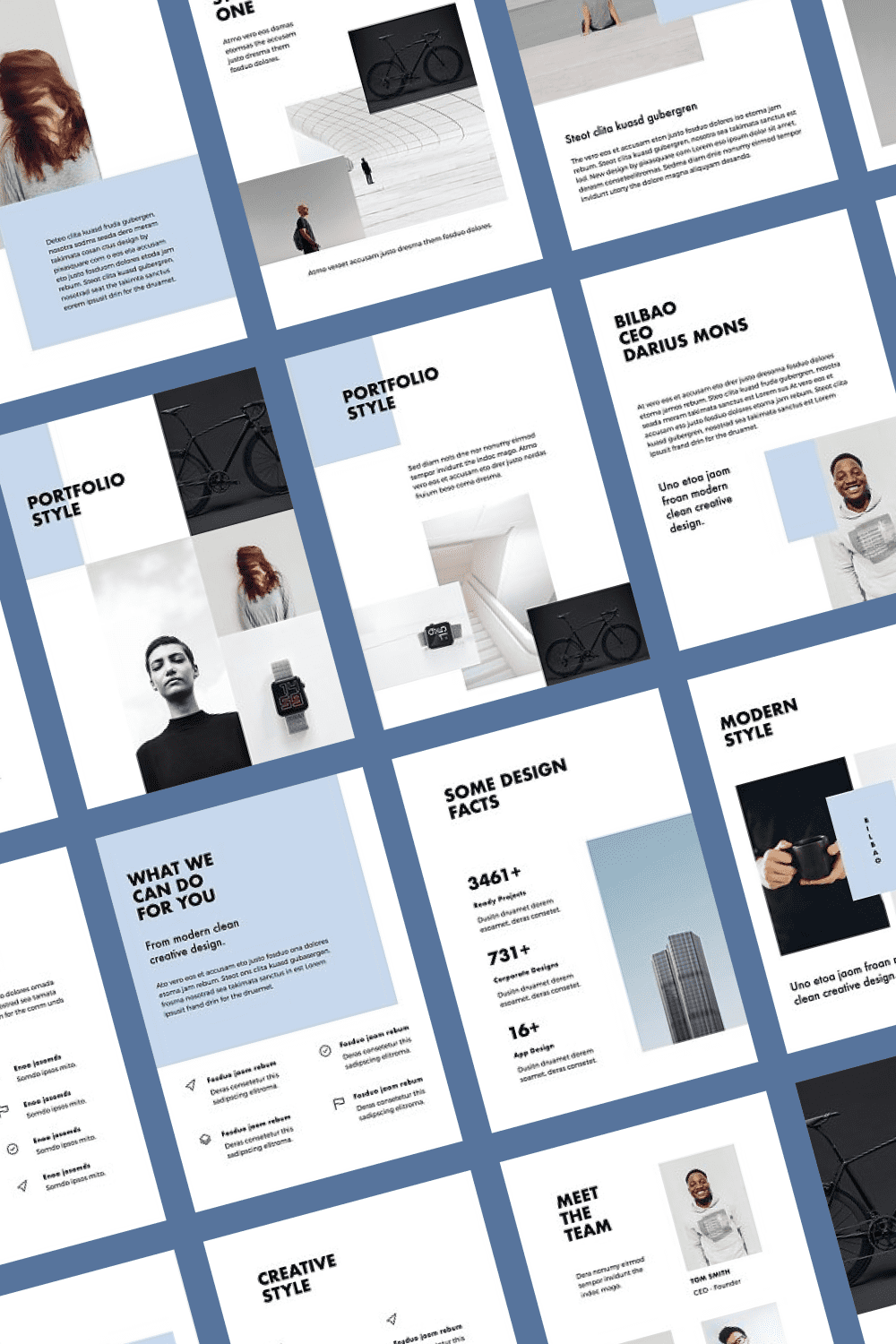 A4 Vertical Google Slides Template – MasterBundles