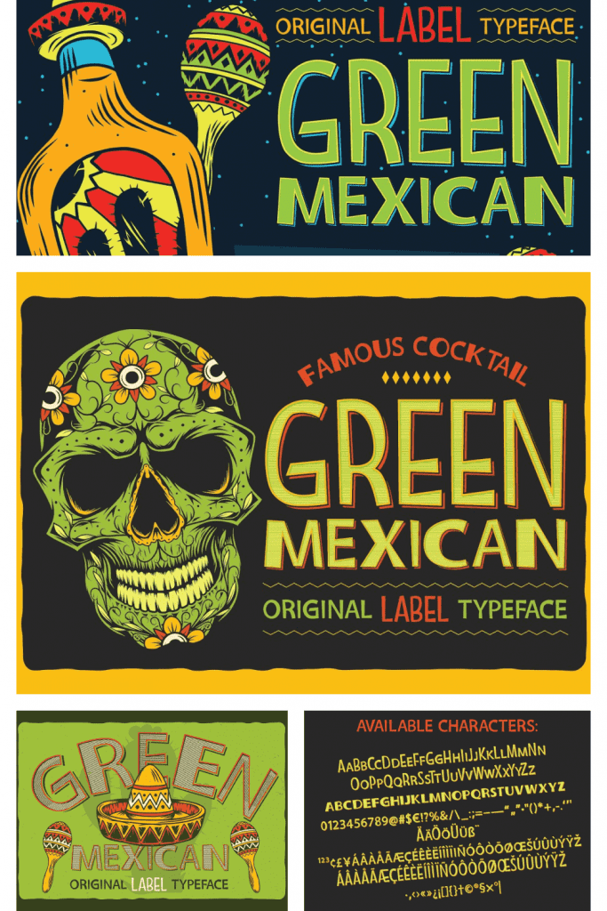 10+ Best Mexican Style Fonts in 2021:Free and Premium | MasterBundles