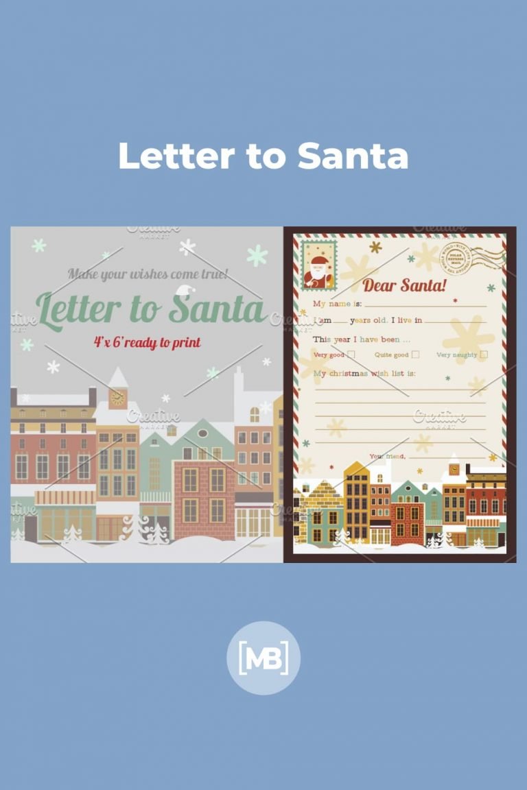 10+ Best Christmas Letter Templates . Best Free and Premium Templates