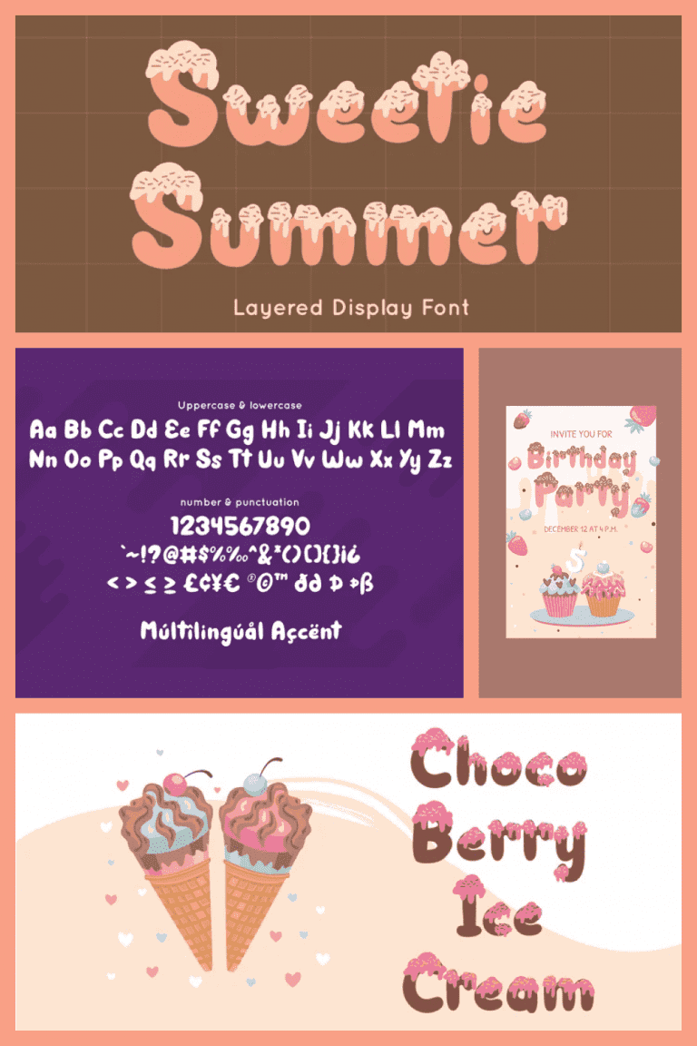 10+ Best Ice Cream Fonts for 2021: Free and Premium | MasterBundles