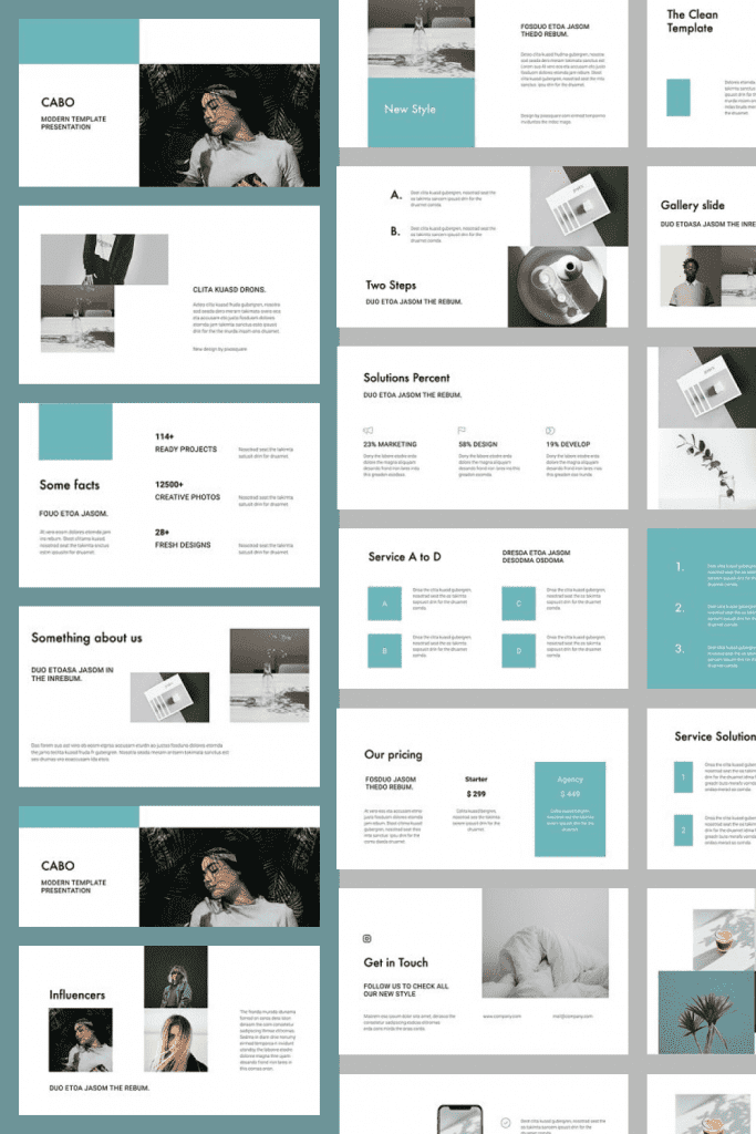 CABO - Powerpoint Modern Template | Master Bundles