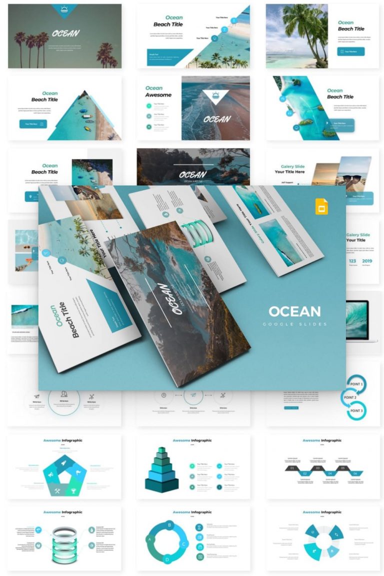 10+ Best Ocean Google Slides and PowerPoint Themes for 2021 | MasterBundles