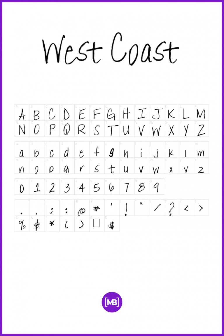 10+ Best West Coast Fonts in 2021: Free and Premium