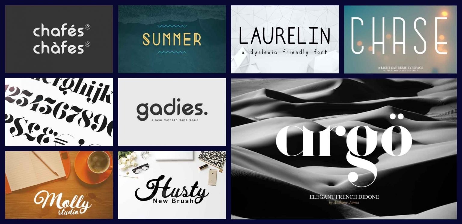 1606+ Best Font Bundles (2022) - MasterBundles