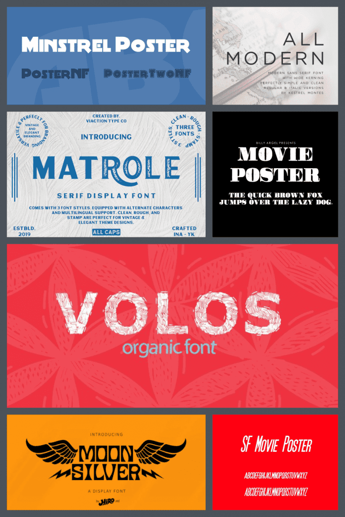 20+ Best Fonts for Posters in 2021: Free and Premium Fonts