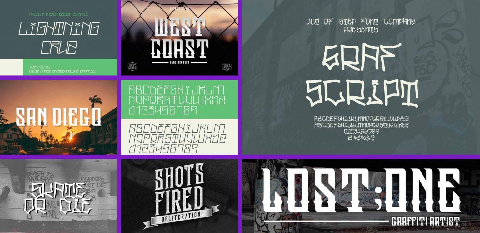 10+ Best West Coast Fonts in 2021: Free and Premium