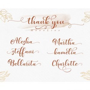 Hello Mahoni Script Font | Master Bundles