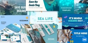 10+ Best Ocean Google Slides and PowerPoint Themes for 2021 | MasterBundles