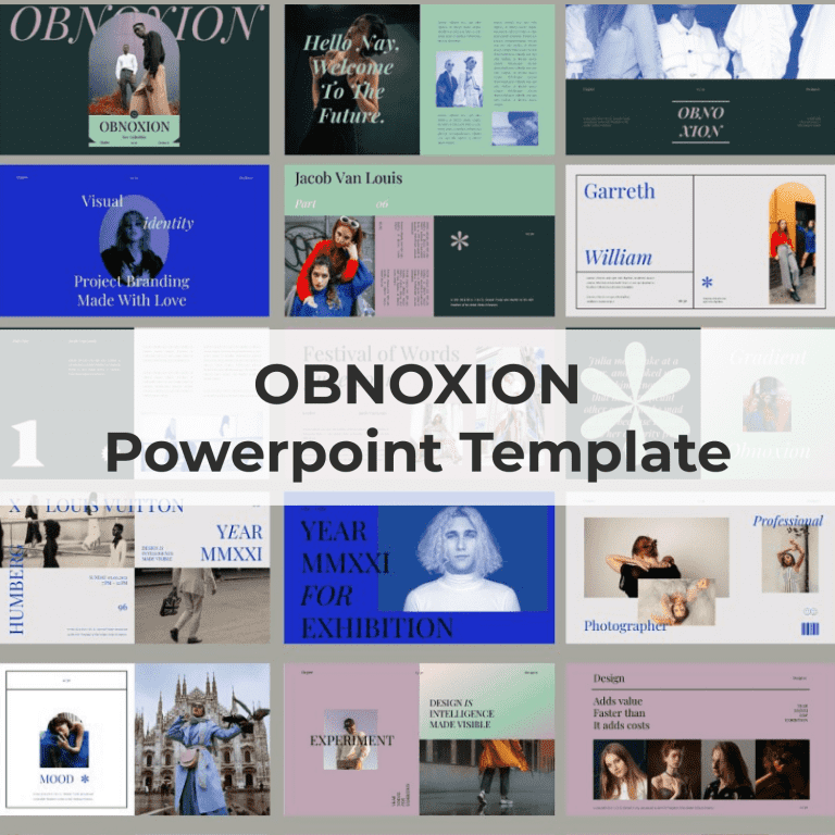 OBNOXION Powerpoint Template – MasterBundles