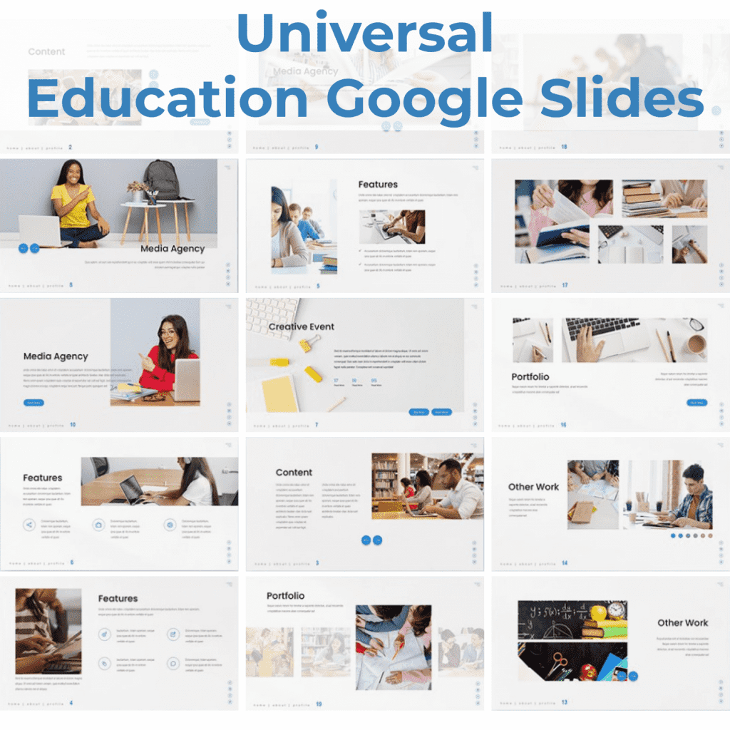 Universal - Education Google Slides – MasterBundles