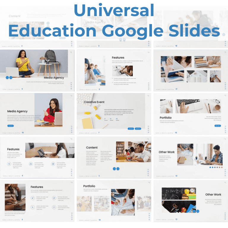 Universal - Education Google Slides – MasterBundles