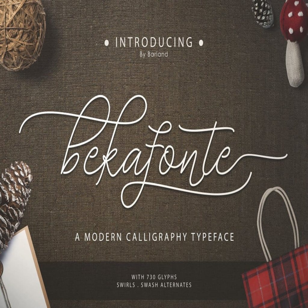 Bekafonte Fancy Typeface – MasterBundles