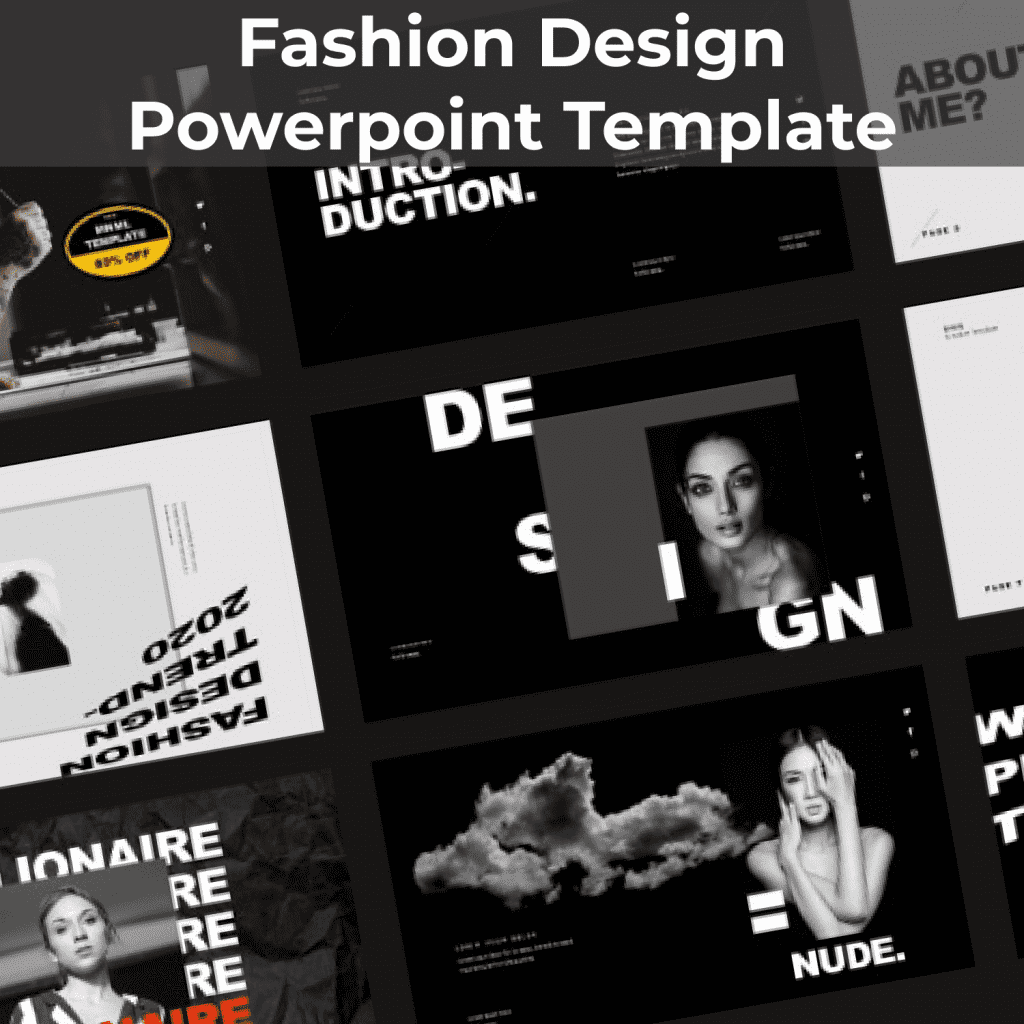 Fashion Design Powerpoint Template – MasterBundles