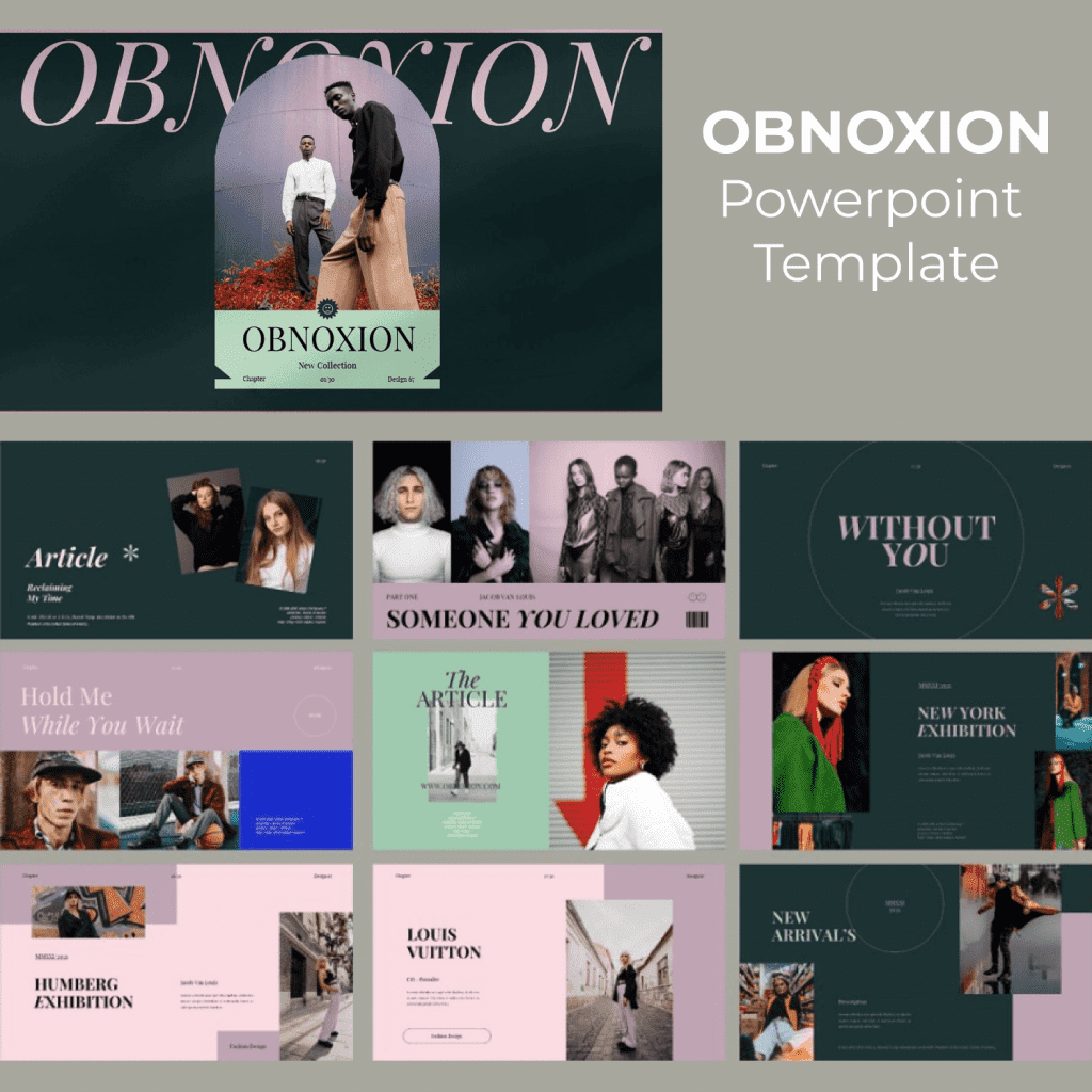 OBNOXION Powerpoint Template – MasterBundles