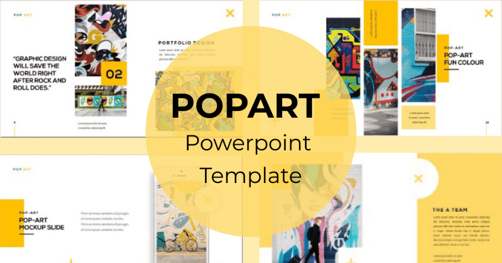 POPART Powerpoint Template – MasterBundles