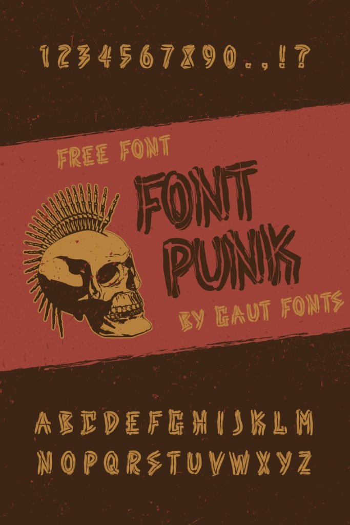 Free Punk Font – MasterBundles