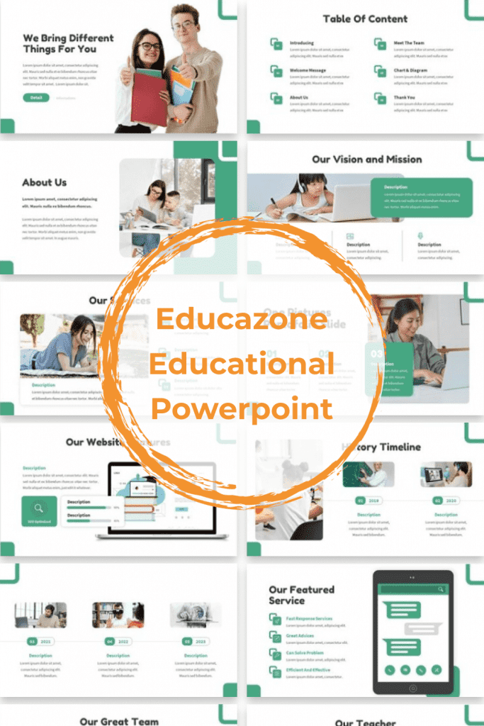 Educazone - Educational Powerpoint – MasterBundles