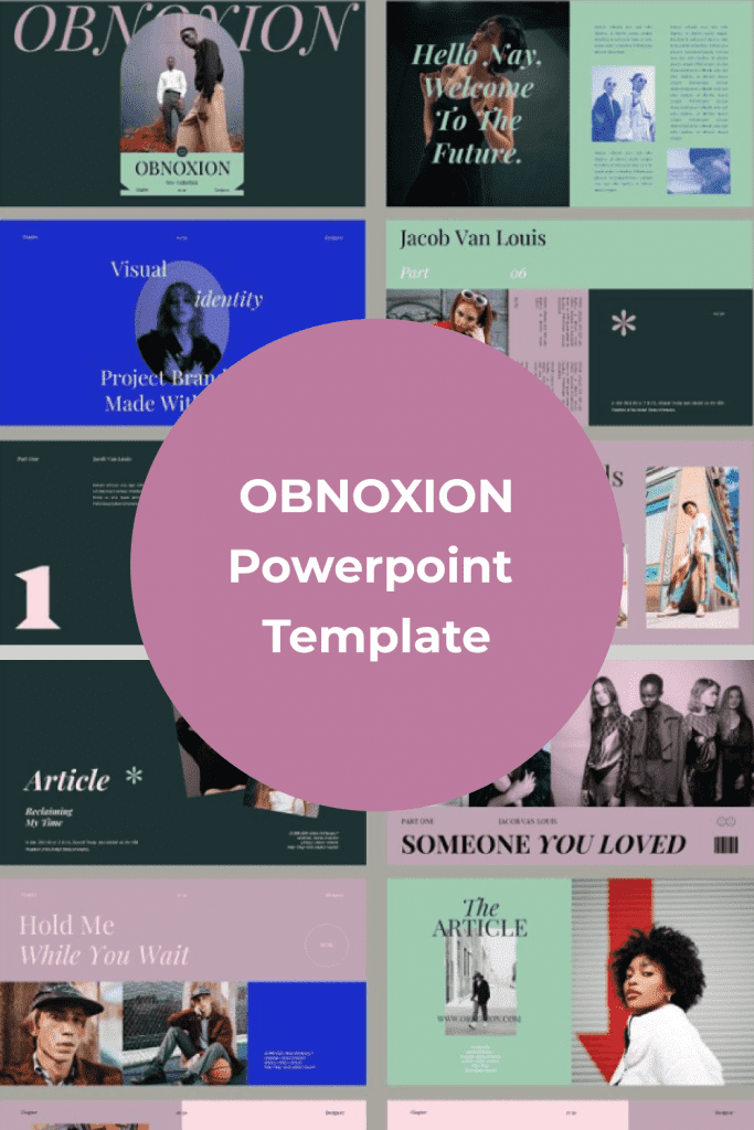 OBNOXION Powerpoint Template – MasterBundles