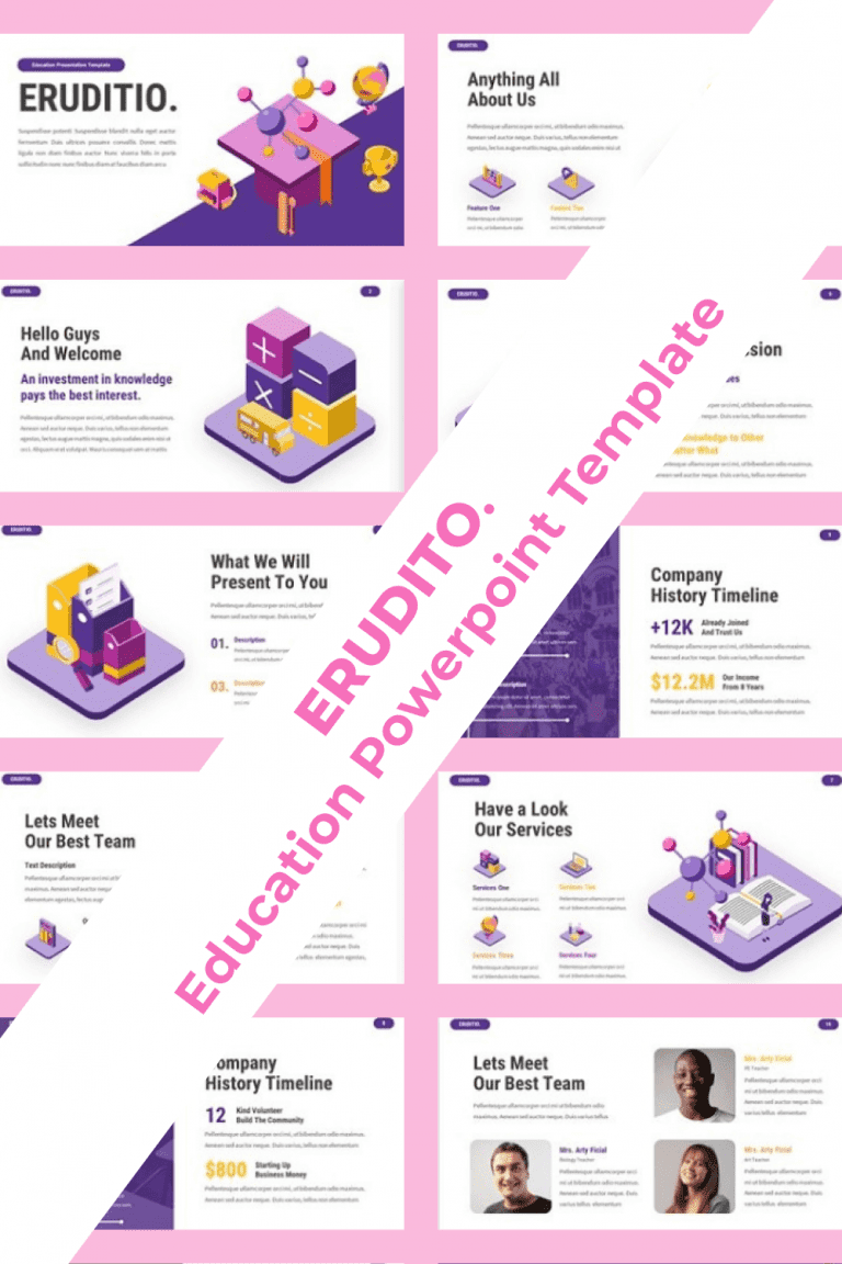 Eruditio - Education Powerpoint – MasterBundles