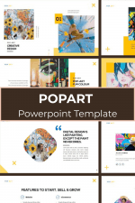 POPART Powerpoint Template – MasterBundles