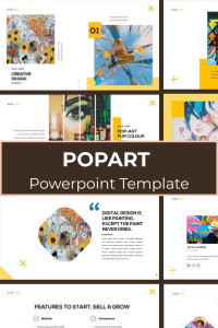 POPART Powerpoint Template – MasterBundles