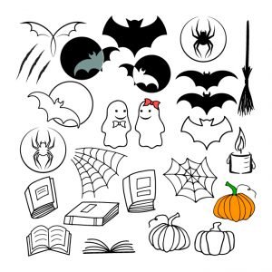 Doodle Halloween Set Clip Art – MasterBundles