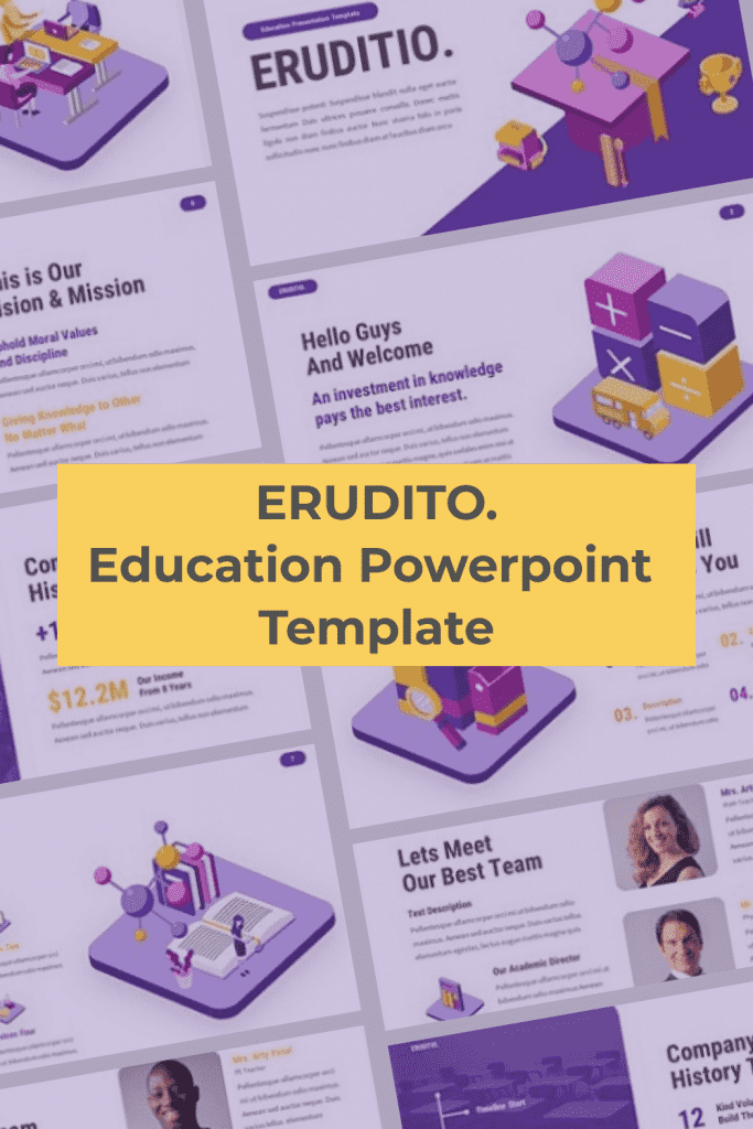 Eruditio - Education Powerpoint – MasterBundles