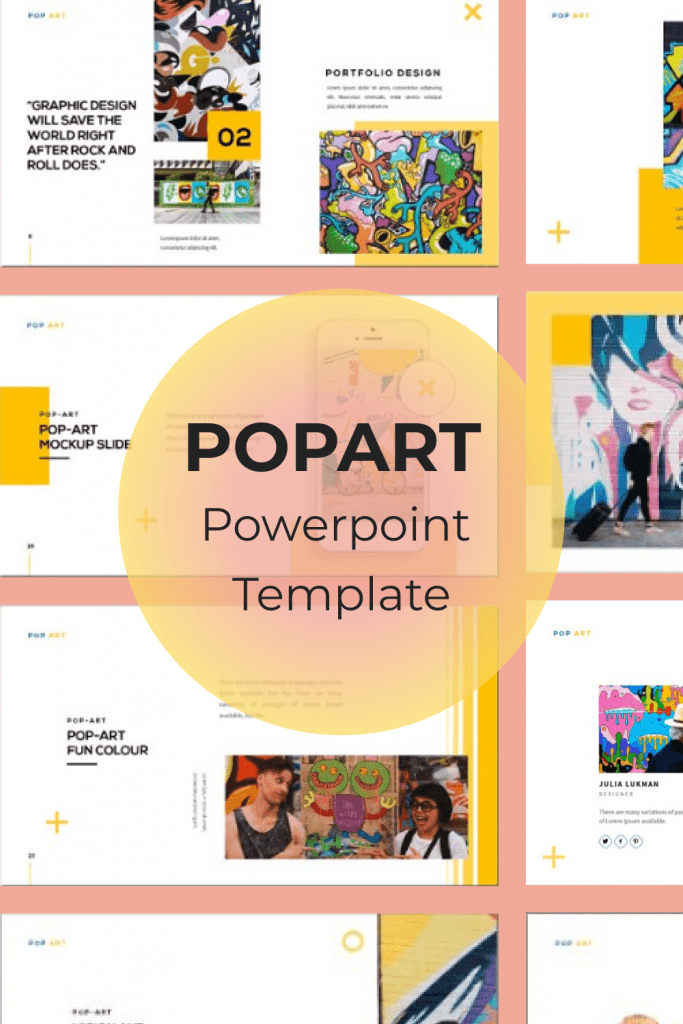 POPART Powerpoint Template – MasterBundles