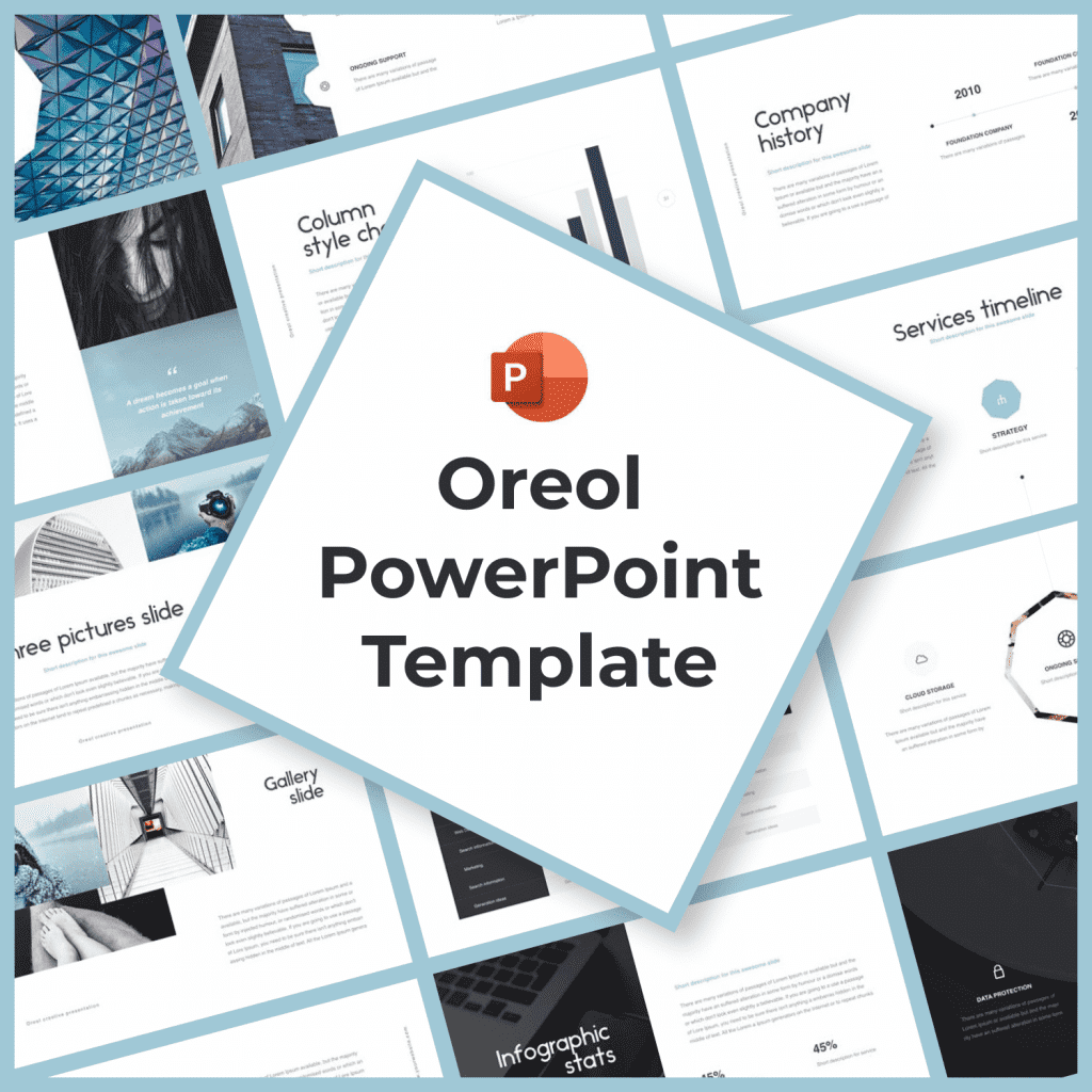 Oreol Awesome PowerPoint Template – MasterBundles