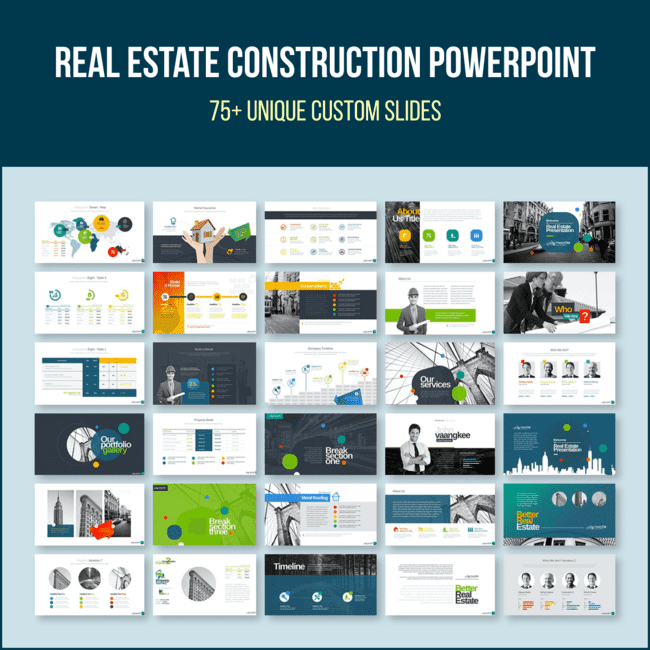Real Estate PowerPoint Template – MasterBundles