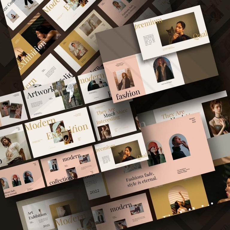 Exhibition Powerpoint Template – MasterBundles