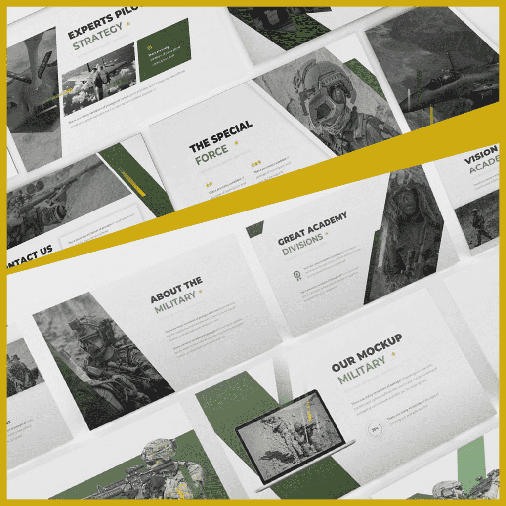 Elite Forces Powerpoint Template – MasterBundles