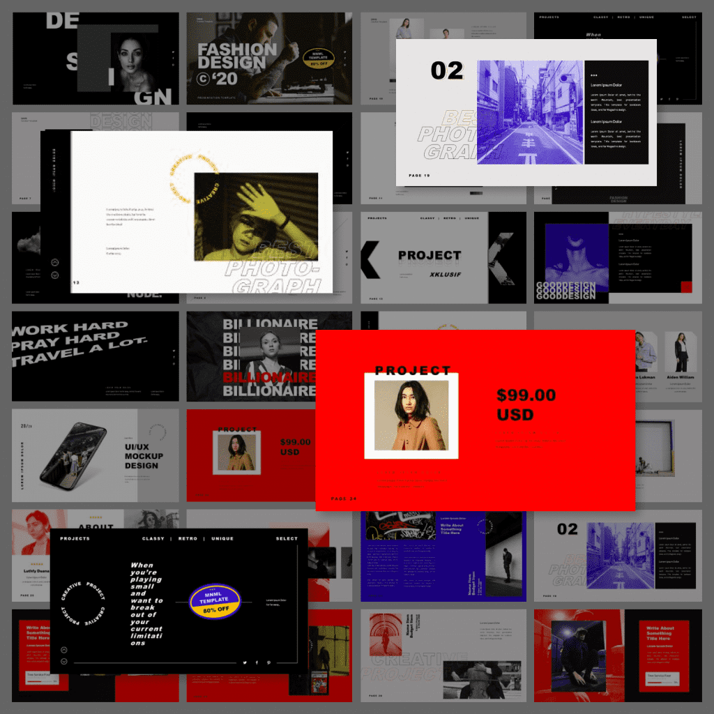 Fashion Design Google Slides Template – MasterBundles